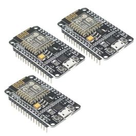 JacobsParts 3-Pack ESP8266 NodeMCU LUA CP2102 ESP-12F Internet WiFi Development Board Open ...